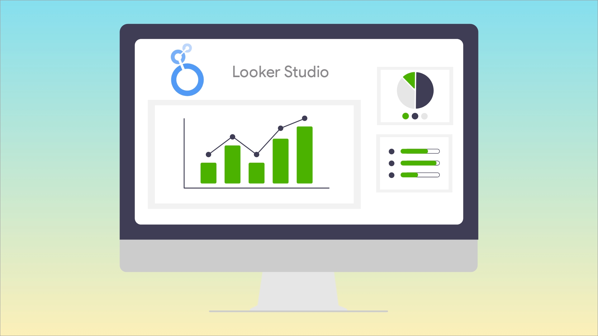 So sehen Dashboards mit Google Data Studio / Looker Studio aus